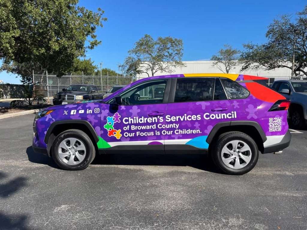 Fort Lauderdale, FL Commercial Car Wraps | Car Wrap Solutions