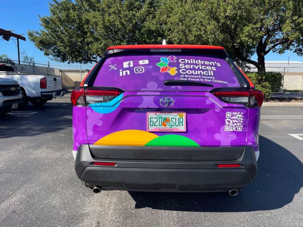 Fort Lauderdale, FL Commercial Car Wraps | Car Wrap Solutions