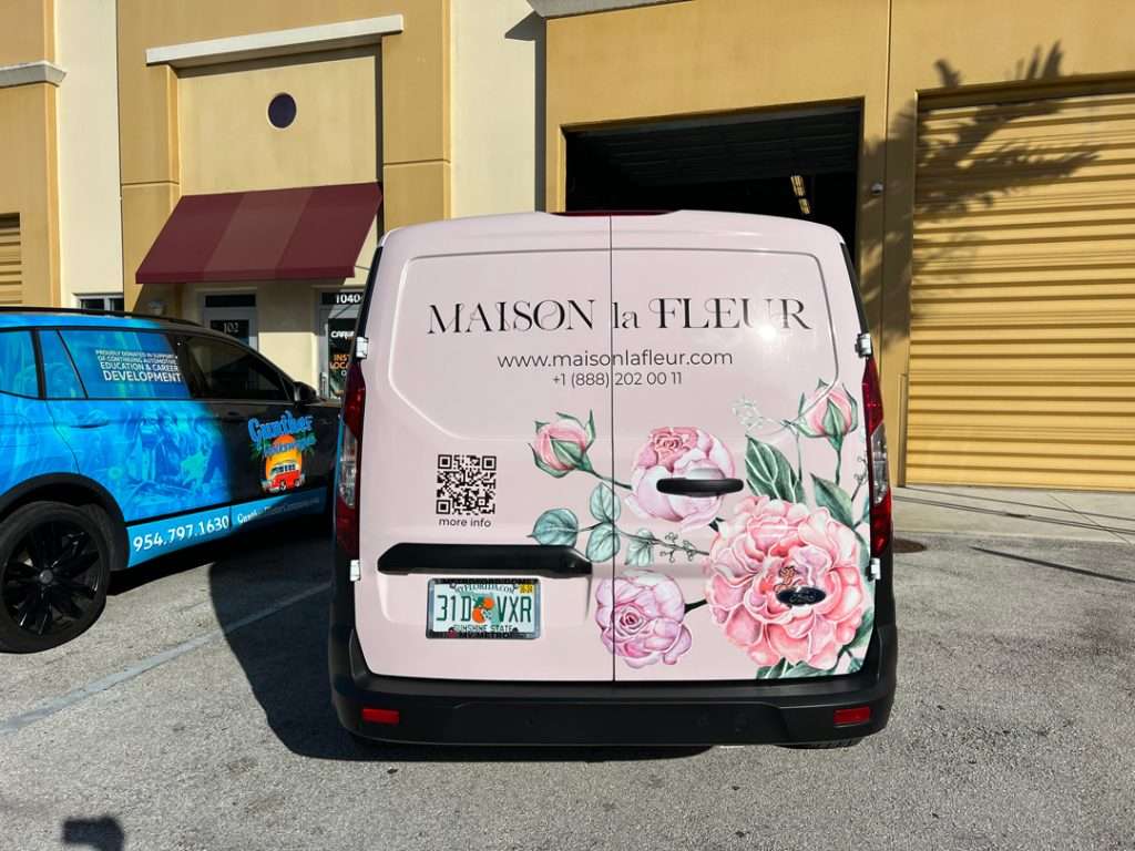Fort Lauderdale, FL Ford Transit Connect Van Wraps & Graphics | Car ...