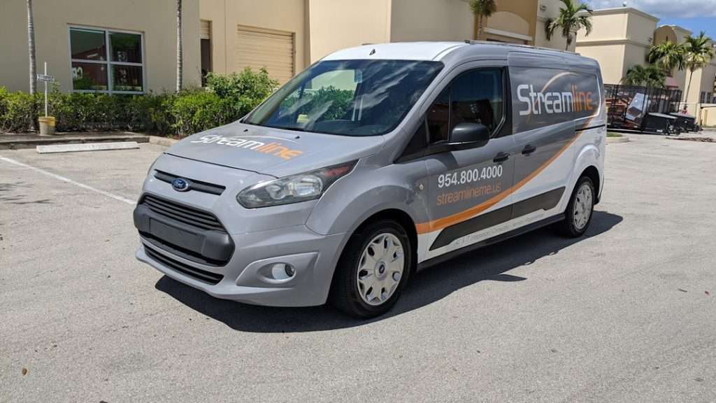Fort Lauderdale, FL Ford Transit Connect Van Wraps & Graphics | Car ...