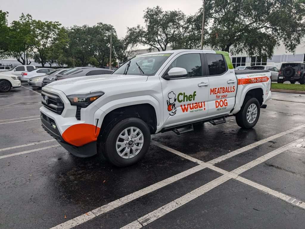 Truck Lettering & Graphics | Fort Lauderdale, FL | Car Wrap Solutions