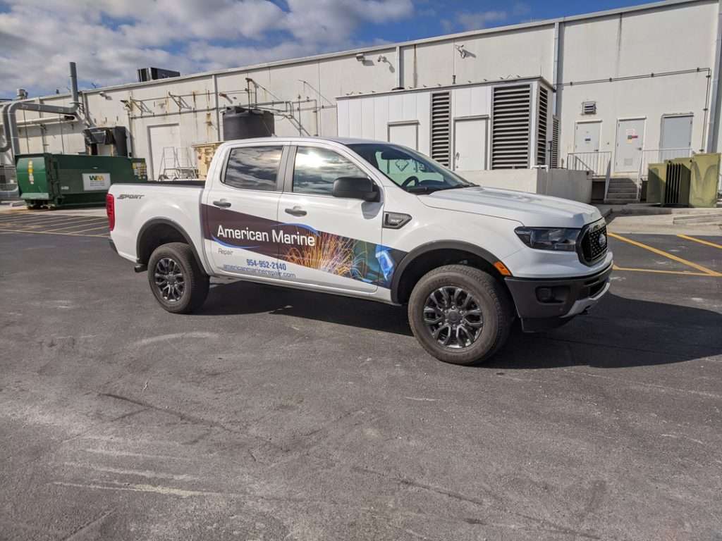 Truck Lettering & Graphics | Fort Lauderdale, FL | Car Wrap Solutions