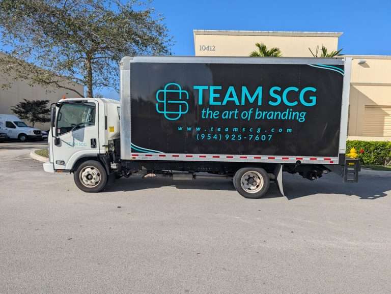 Commercial Box Truck Wraps, Graphics & Lettering | Fort Lauderdale FL ...
