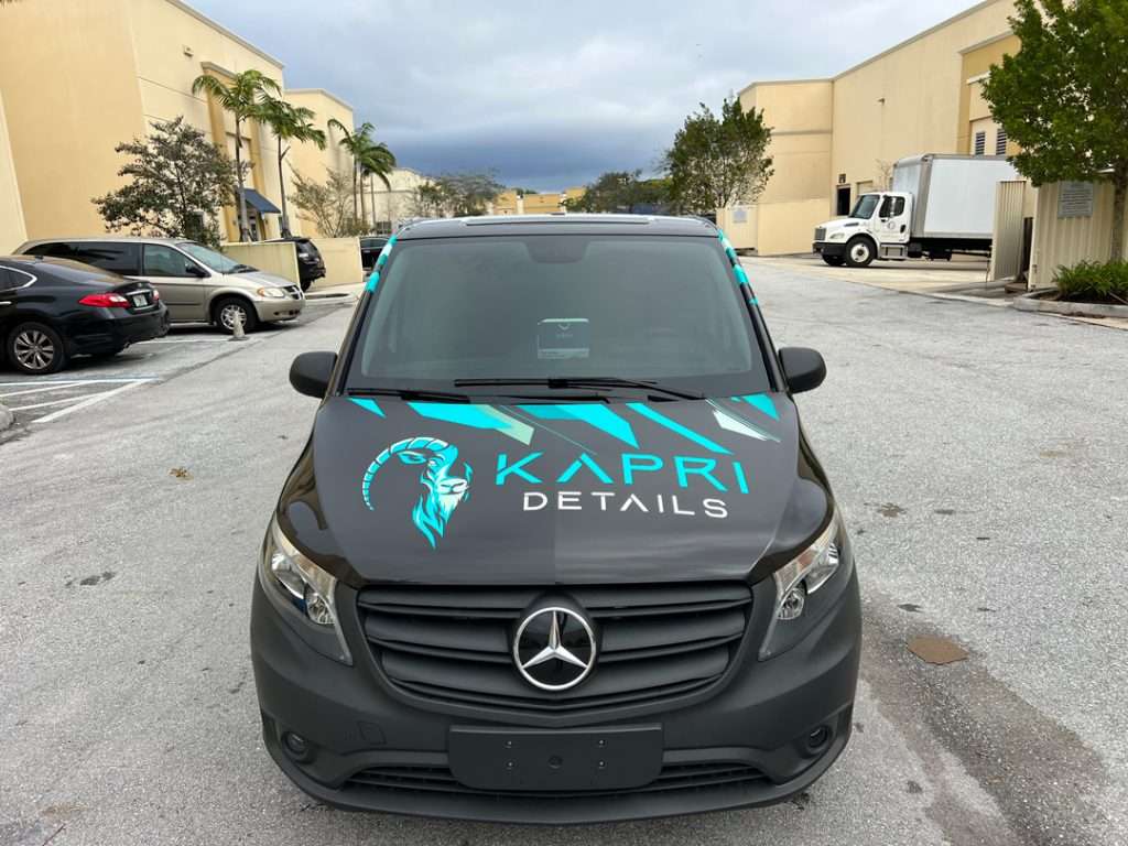 Fort Lauderdale FL Mercedes Benz Metris Van Wrap | Car Wrap Solutions