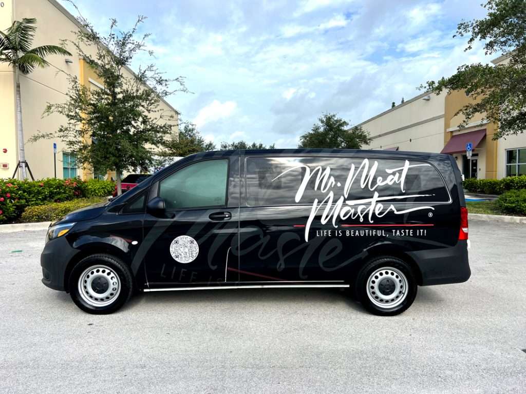 Fort Lauderdale FL Mercedes Benz Metris Van Wrap | Car Wrap Solutions