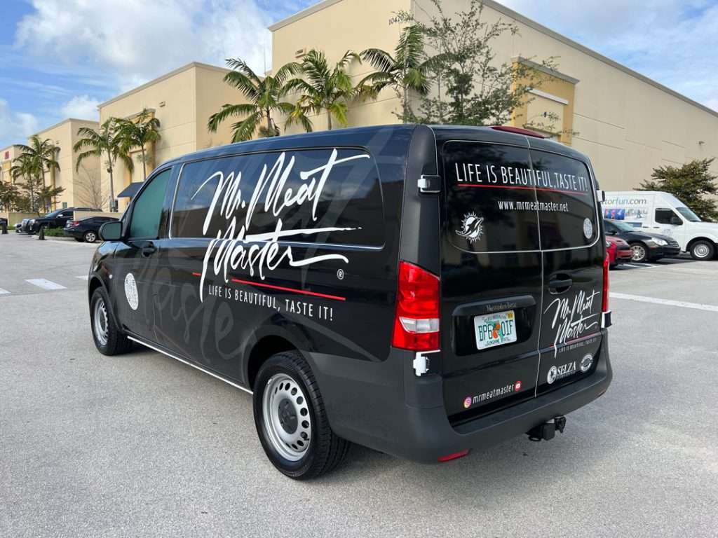 Mercedes Benz Metris Van Wrap | Fort Lauderdale FL | Car Wrap Solutions