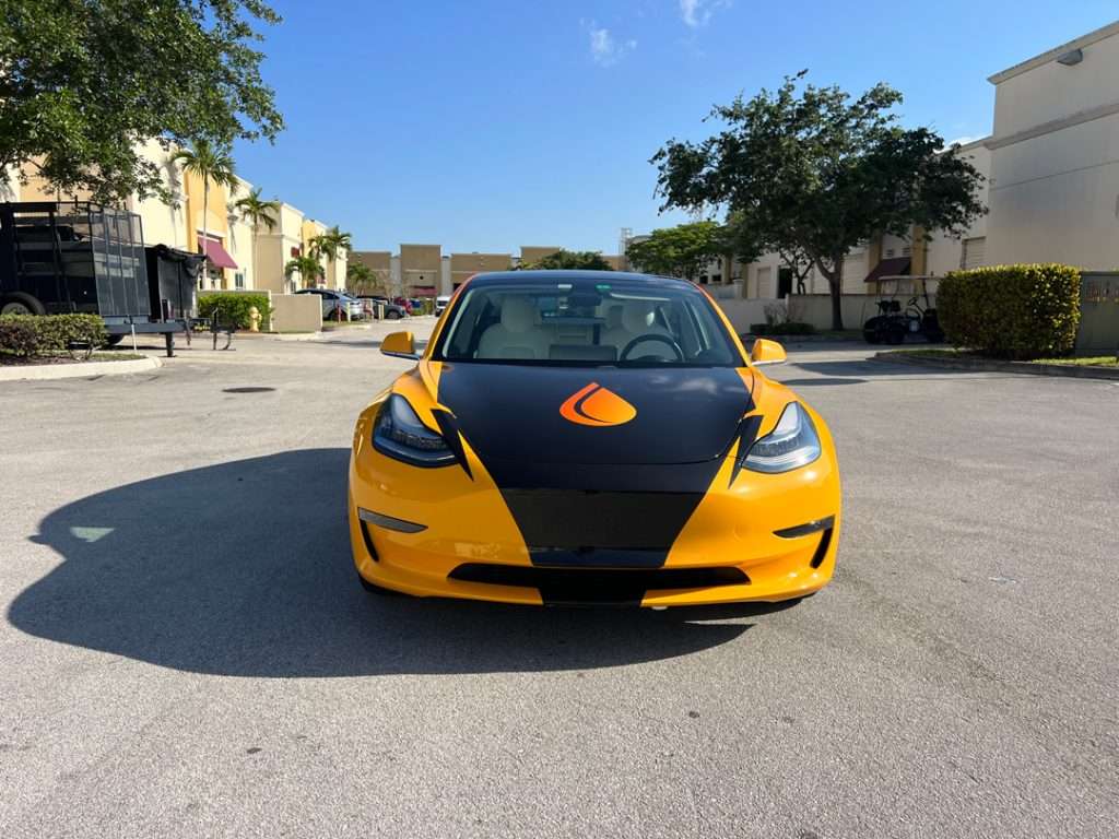 Tesla Car Wraps Fort Lauderale, Fl | Car Wrap Solutions | Car Wrap ...