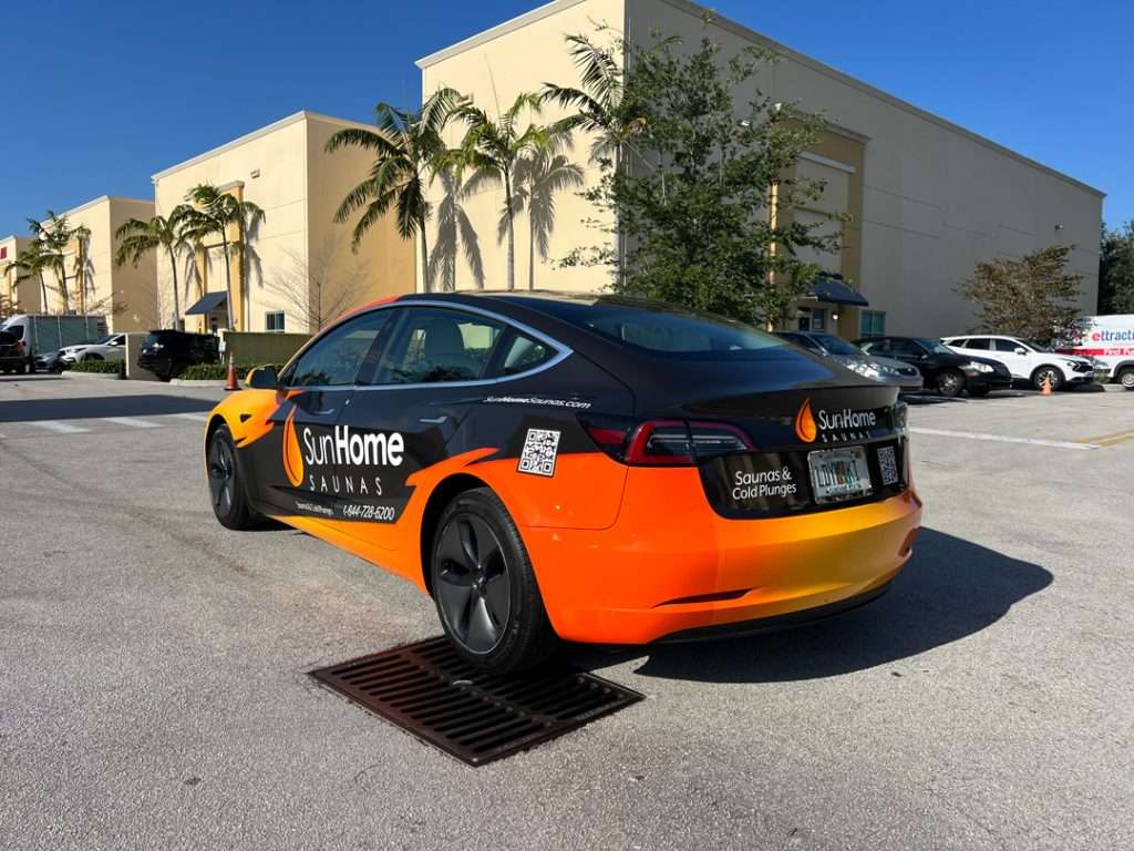 Tesla Car Wraps Fort Lauderale, Fl | Car Wrap Solutions | Car Wrap ...