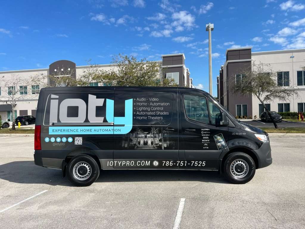 Mercedes Benz Sprinter Van Wraps & Graphics | Fort Lauderdale | Car ...