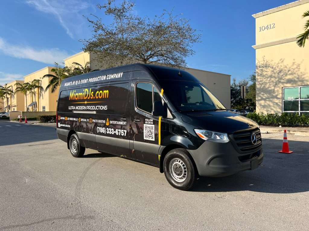 Mercedes Benz Sprinter Van Wraps & Graphics | Fort Lauderdale | Car ...