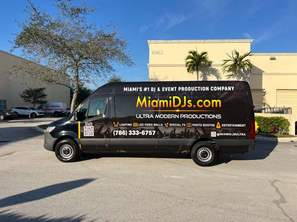 Mercedes Benz Sprinter Van Wraps & Graphics | Fort Lauderdale | Car ...