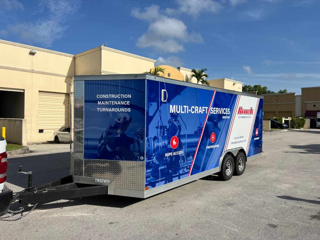 Fort Lauderdale, FL Trailer Wraps, Trailer Graphics & Lettering | Car ...