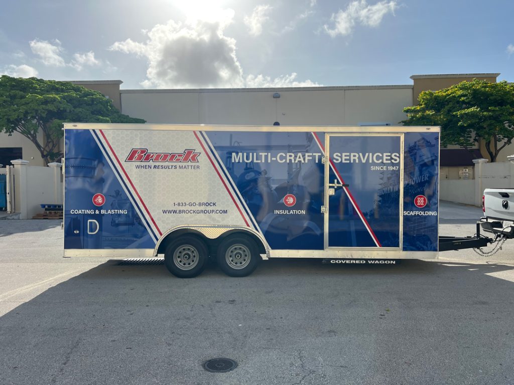 Fort Lauderdale, FL Trailer Wraps, Trailer Graphics & Lettering | Car ...